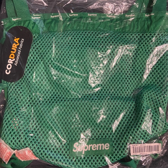 Supreme | Bags | Nwt Supreme Mesh Small Backpack Green Ss23 | Poshmark